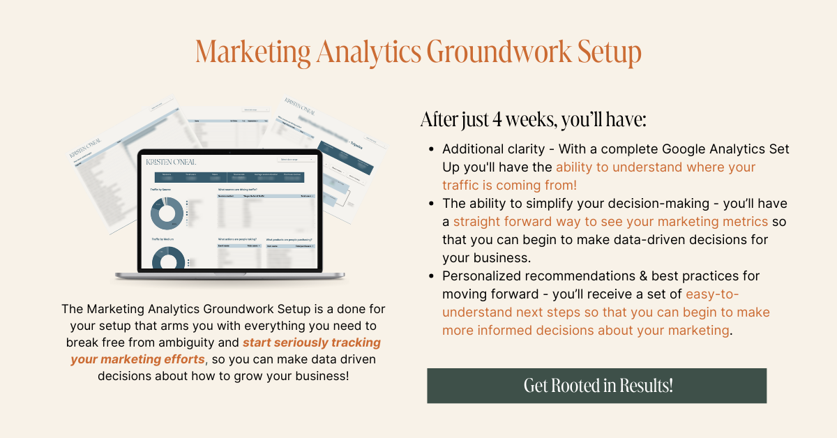 How Kristen Streamlined Her Marketing with Analytics ...