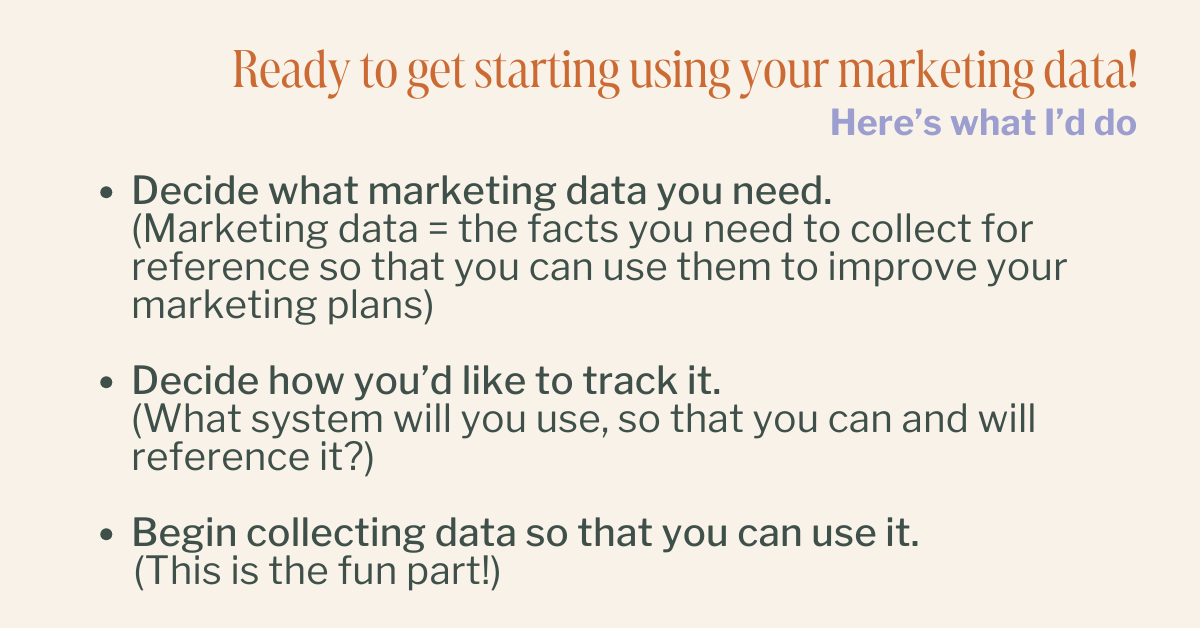 Know Marketing Data is Important, but Still a Little Sweaty About It?
