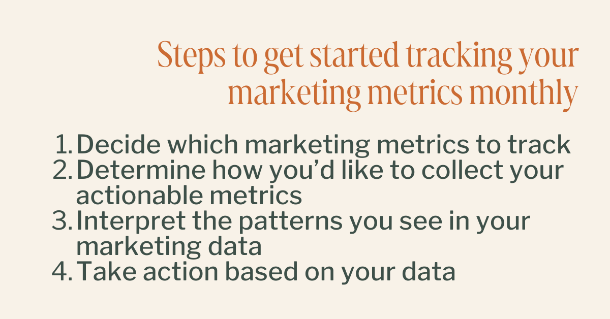 What Marketing Metrics to Track (and What to Do with Them?)